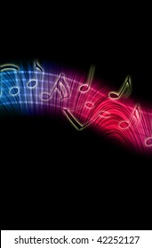 Dancing Music Notes Stock Illustration 42252127 | Shutterstock