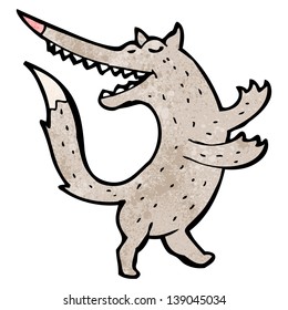 Dancing Wolf Cartoon Stock Illustration 139045034 | Shutterstock