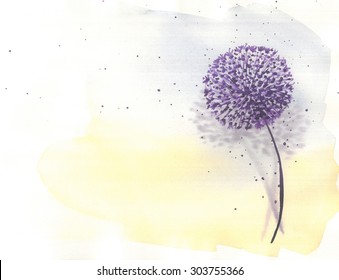 22,706 Dandelion purple Images, Stock Photos & Vectors | Shutterstock