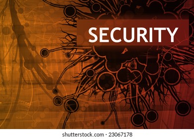 Danger Security Alert Abstract Background Red Stock Illustration ...