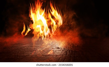 1,436 Cracked Concrete Fire Images, Stock Photos & Vectors | Shutterstock