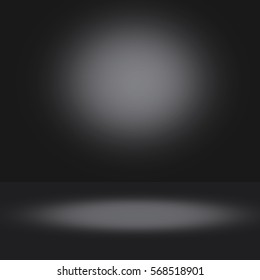 Dark Black Background Light Effects Studio Stock Illustration 568518901 ...