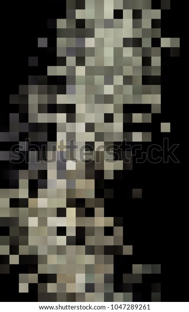 Dark Black Vertical Background Rectangles Squares Stock Illustration ...