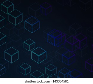 Blockchain Technology Fintech Cryptocurrency Block Chain Stock Vector ...