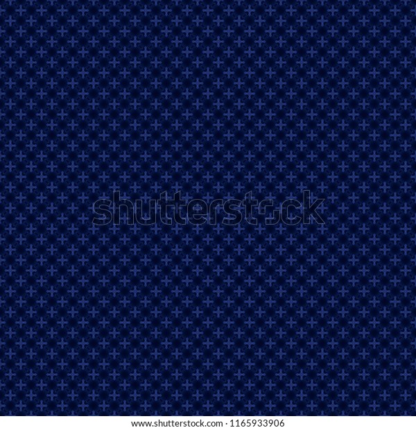 Dark Blue Pattern Design Printing On Stock Illustration 1165933906