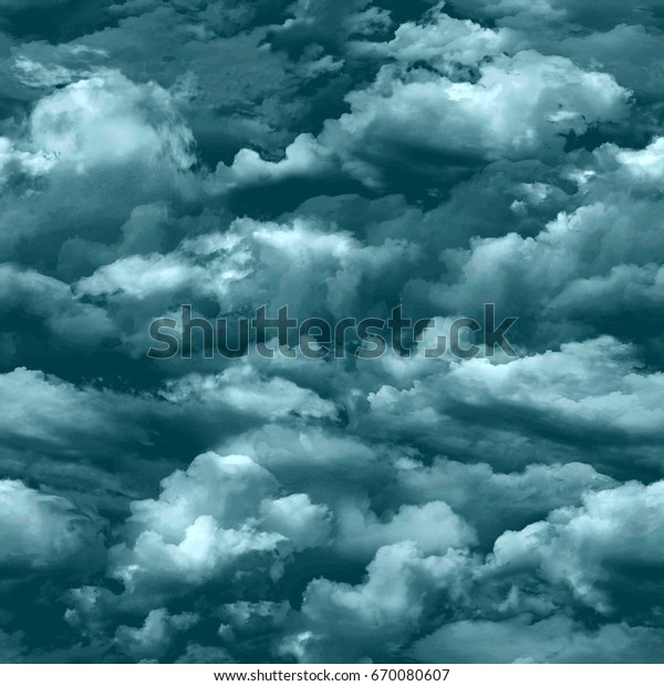 Dark Clouds Stormy Skyhighresolution Seamless Texture Stock ...
