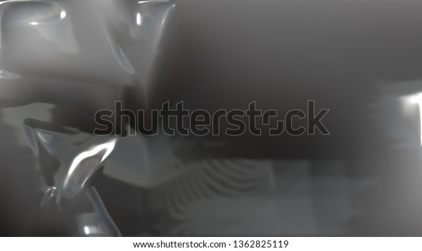 Dark Grey Plastic Wrap Texture Background Stock Illustration 1362825119 ...