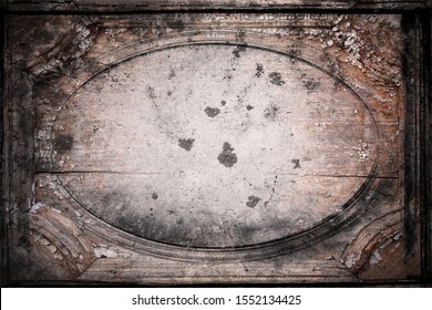 Dark Gritty Background Frame Border Stock Illustration 1552134425 ...