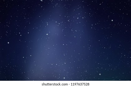Dark Interstellar Space 2d Illustration Stars Stock Illustration ...