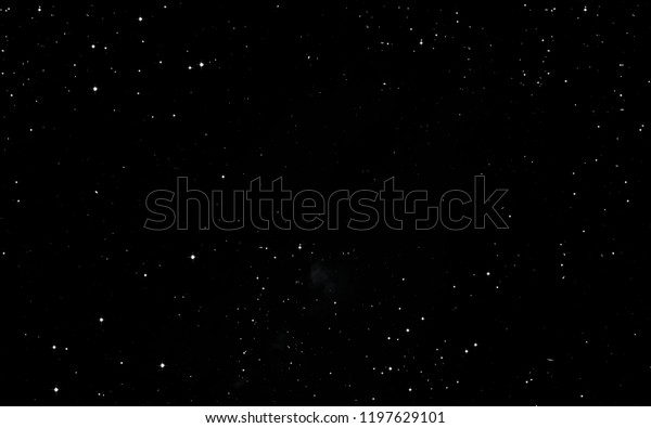 Dark Interstellar Space 2d Illustration Stars Stock Illustration ...