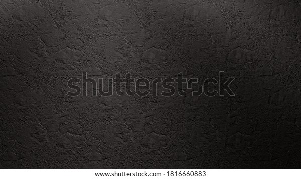 textura de barro oscuro, ilustración 3d: ilustración de stock ...