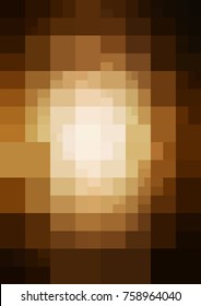 Dark Orange Blurry Rectangle Background Design Stock Illustration ...
