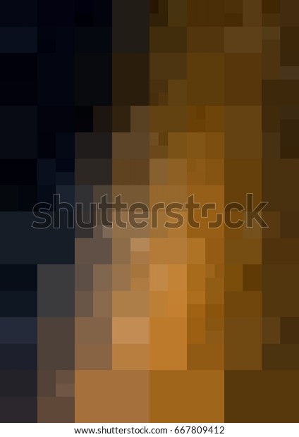 Dark Orange Blurry Rectangle Background Design Stock Illustration ...