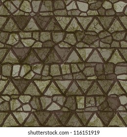 Dark Pavement Seamless Texture Stock Illustration 116151919