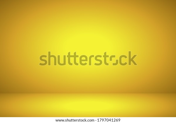 Dark Yellow Gradient Background Template Stock Illustration 1797041269 ...