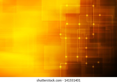 Dark Yellow Technology Background Stock Illustration 141551401 ...