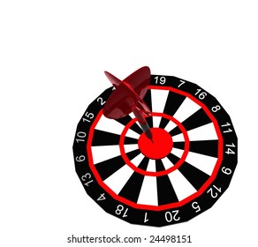Darts Dartboard Fire Motion Effect Hot Stock Vector (Royalty Free ...