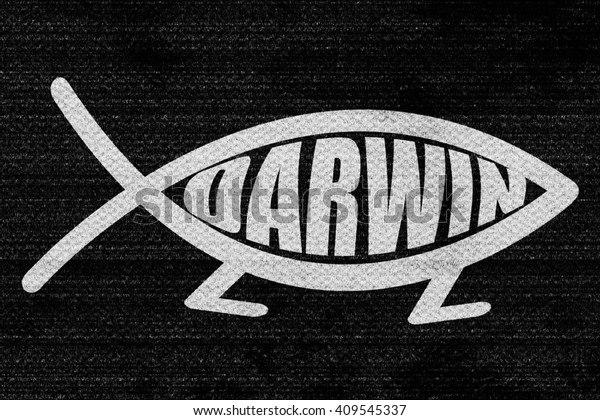 Darwin Fish Symbol Stock Illustration 409545337 | Shutterstock