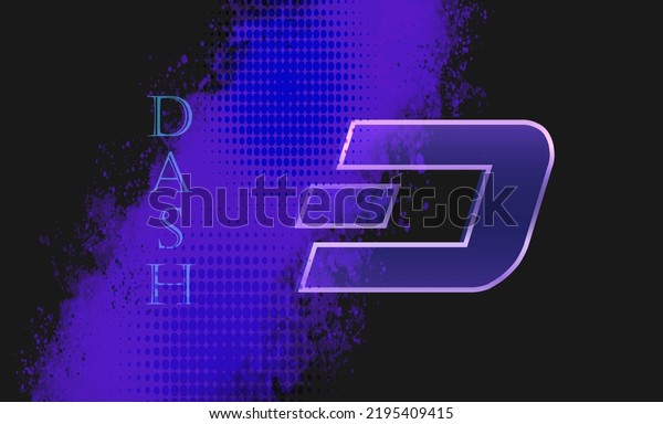 Dash Virtual Currency Logo 3d Illustrations Stock Illustration ...