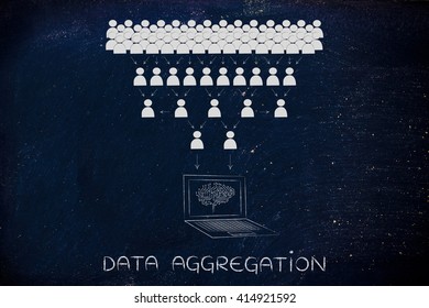 979 Data aggregation Images, Stock Photos & Vectors | Shutterstock