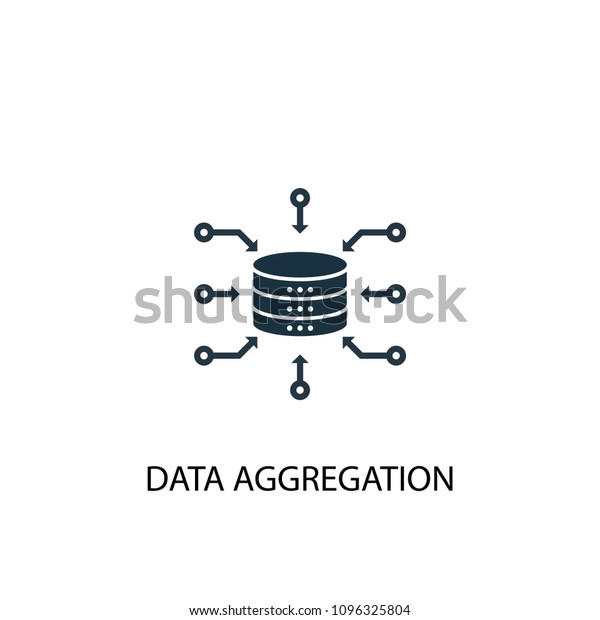 Data Aggregation Icon Simple Element Illustration Stock Illustration ... Data Aggregation Icon Simple Element Illustration Stock Illustration ...