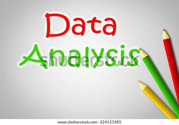 Data Analysis Concept Text On Background Stock Illustration 224151985
