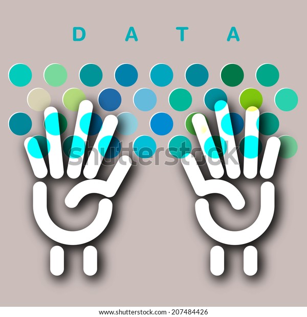 Data Entry Keyboard Concept Stock Illustration 207484426 | Shutterstock