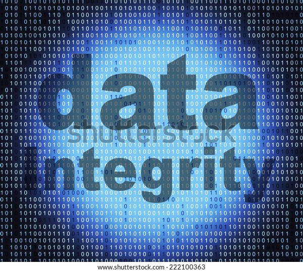 Data Integrity Meaning Honourable Knowledge Facts Stock Illustration ...