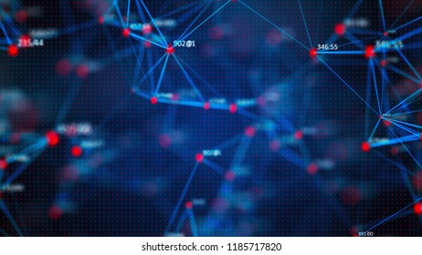 Data Technology Background Abstract Background Connecting Stock ...