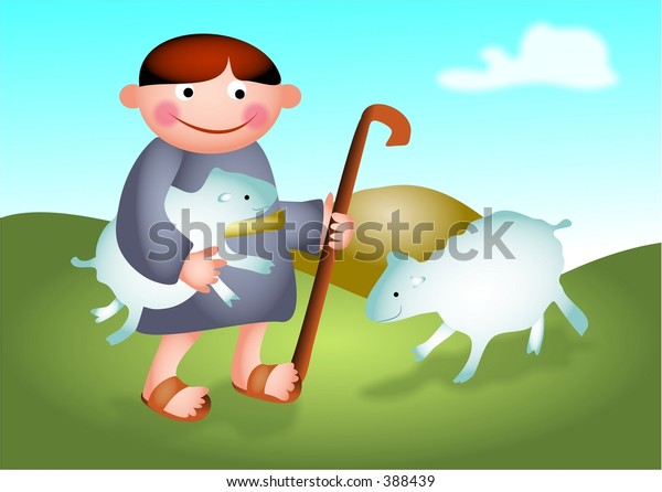 David Shepherd Boy Stock Illustration 388439 | Shutterstock