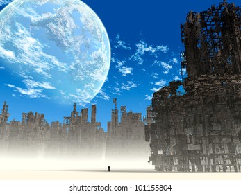 Dead City Stock Illustration 101155804 | Shutterstock