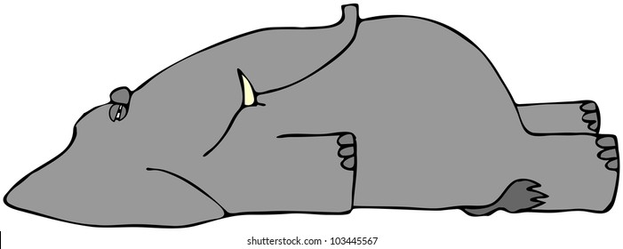 333 Elephant Dead Stock Illustrations Images And Vectors Shutterstock