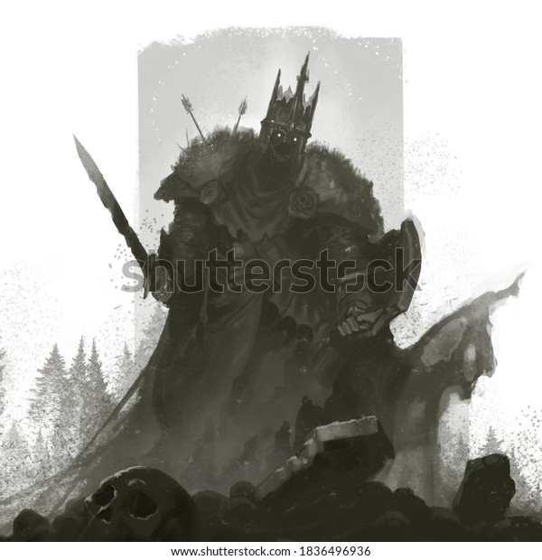 The dead king has risen from the grave to protect the kingdom. Knight ...