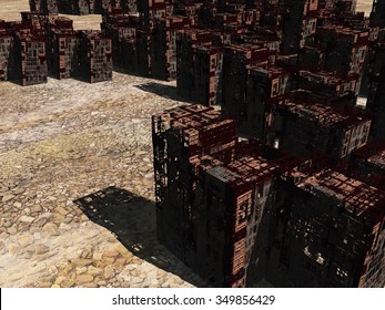 Dead World Stock Illustration 349856429 | Shutterstock