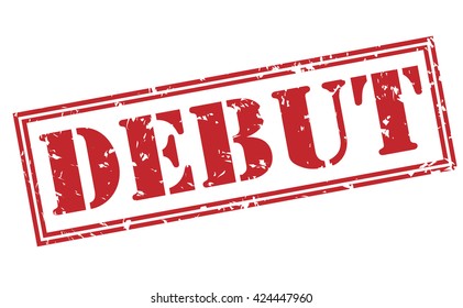Debut Stamp Stock Illustration 424447960 | Shutterstock