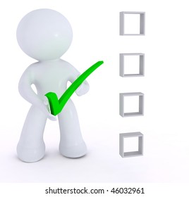 Choosing Correct Answer 스톡 일러스트 46688419 | Shutterstock