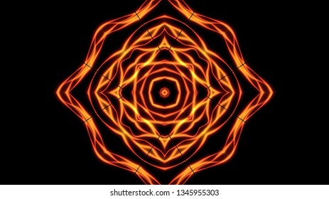 Decorative Fire Flame Background Stock Illustration 1345955303 ...