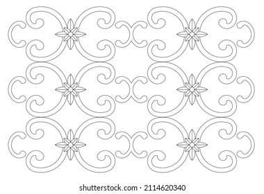 334 Floral cad Images, Stock Photos & Vectors | Shutterstock