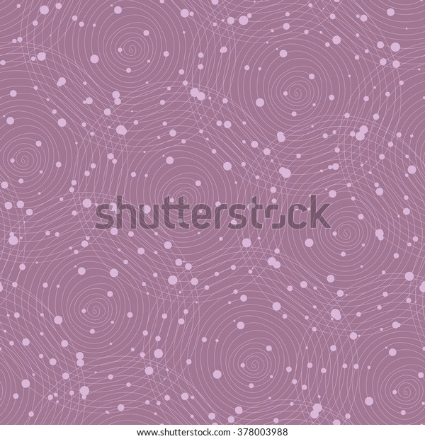 Decorative Spiral Pattern Raster Seamless Texture Stock Illustration ...