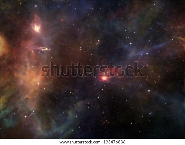 Deep Space Series Background Design Nebula Stock Illustration 193476836 ...