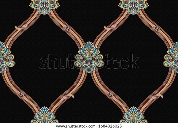 Delicate Border Design Suitable Border Design Stock Illustration ...