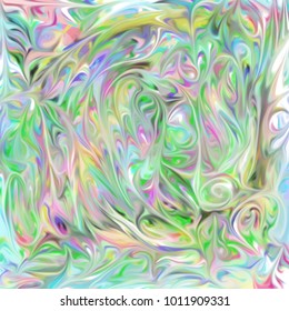 Delicate Flowers Moved By Wind Stock Illustration 1011909331 | Shutterstock