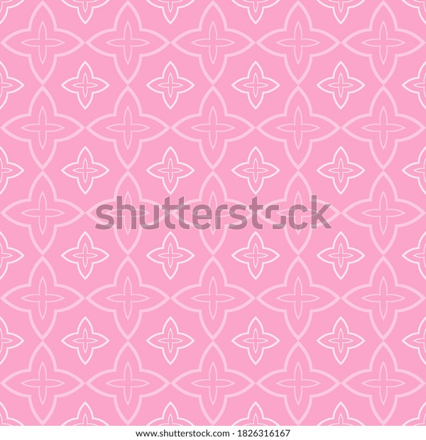 Delicate Pink Background Seamless Wallpaper Texture Stock Illustration ...