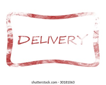 Delivery Stamp Stock Illustration 30181063 | Shutterstock