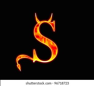 415 Devil fire font letter Images, Stock Photos & Vectors | Shutterstock