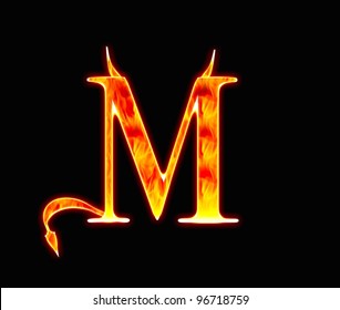 264 Fiery letter m font Images, Stock Photos & Vectors | Shutterstock