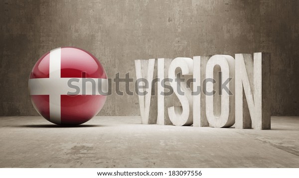 Denmark High Resolution Vision Concept Stock Illustration 183097556 ...