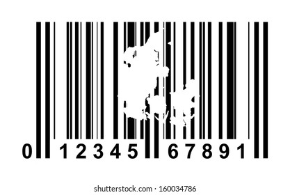 Animal Rights Barcode Pig Silhouette Stock Vector (Royalty Free) 297776720