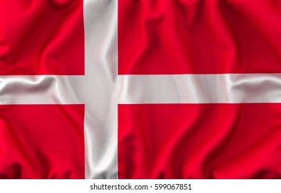 Denmark Flag Waving 3d Animation Denmark Stock Illustration 1733972582 ...