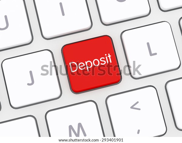Deposit Computer Keyboard Stock Illustration 293401901 | Shutterstock